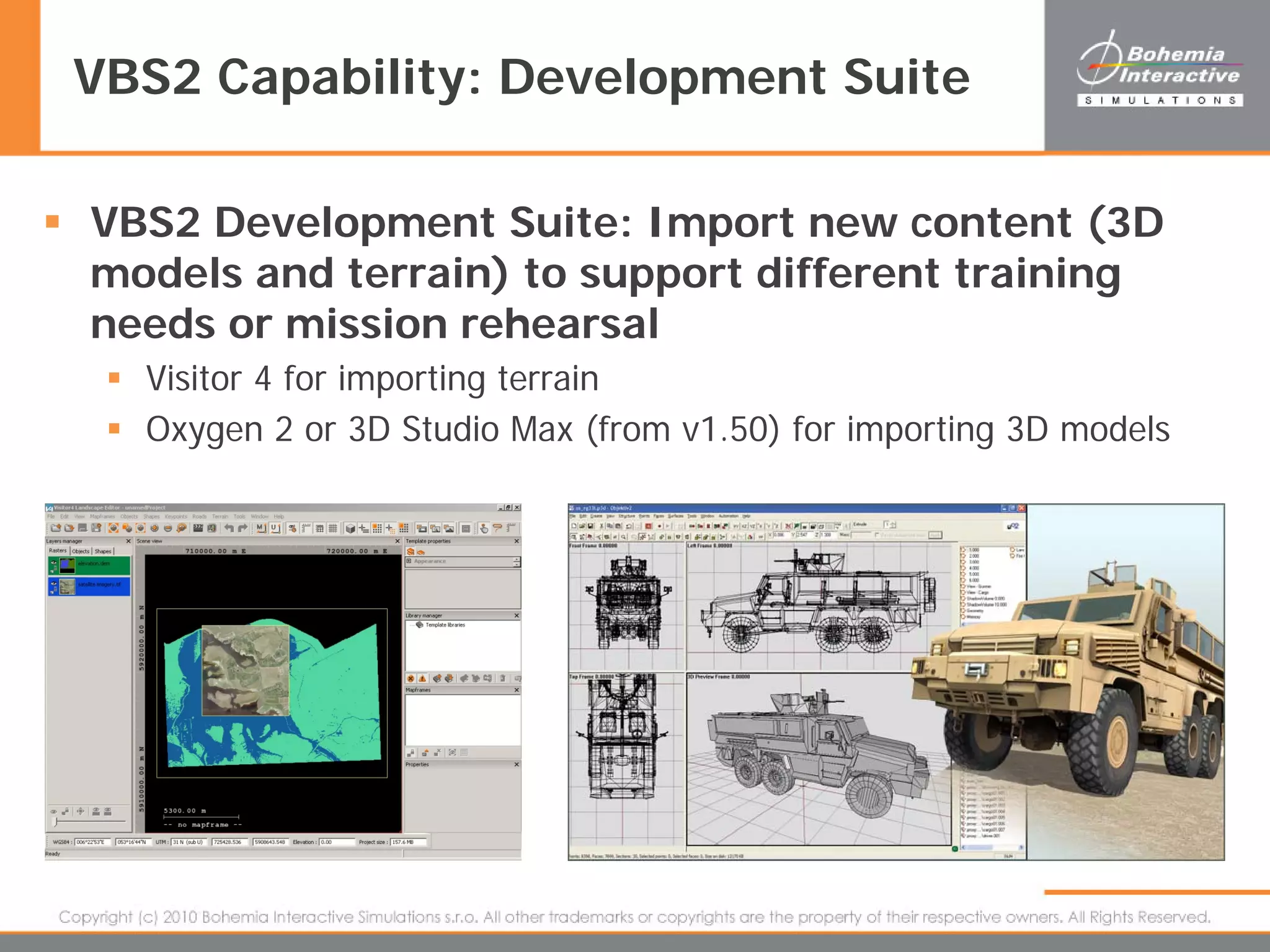 VBS2 Introduction & v1.5 Details | PDF