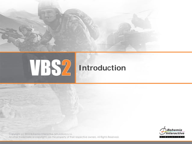 VBS2 Introduction & v1.5 Details | PDF | Defense Industry | Industries