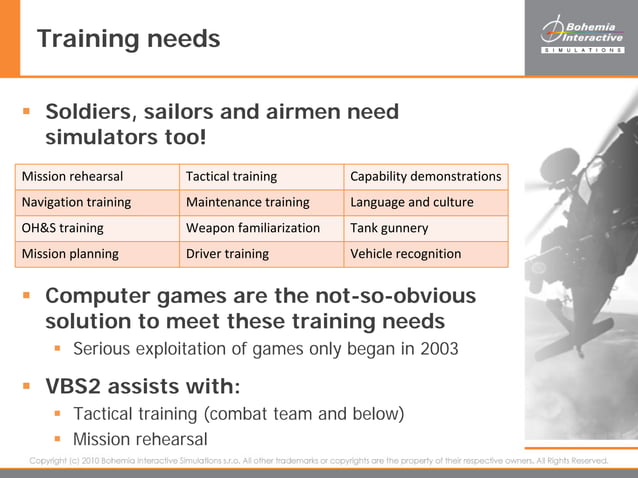 VBS2 Introduction & v1.5 Details | PDF | Defense Industry | Industries