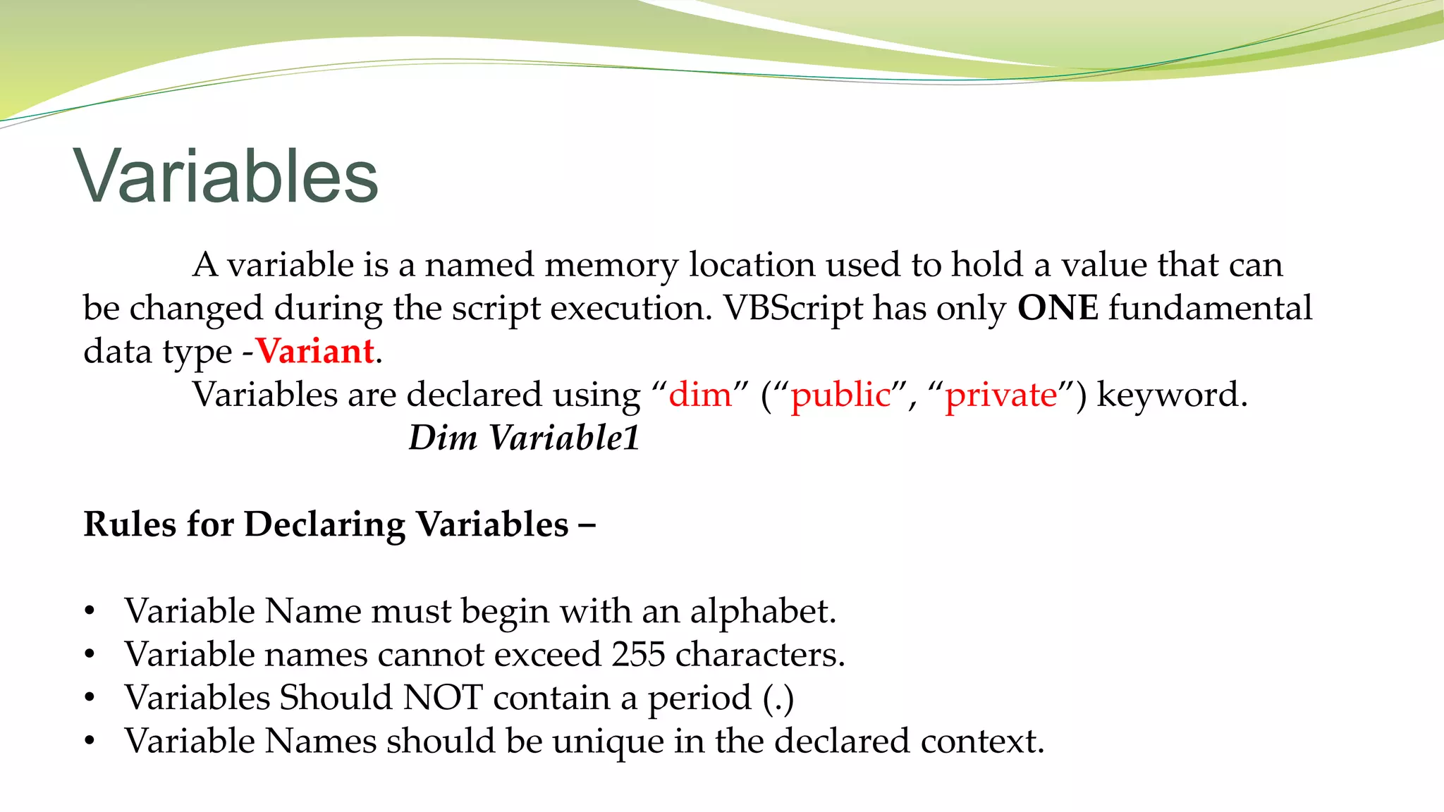 Vb script final pari | PPTX