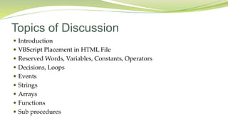 Vb script final pari | PPTX