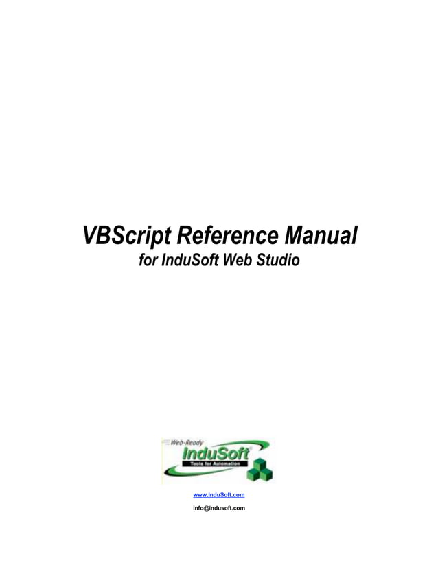 Vb script reference | PDF