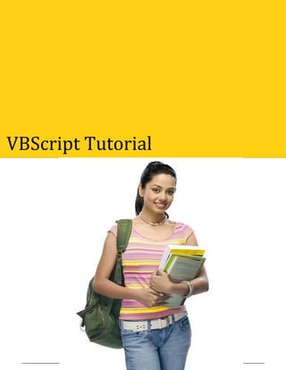 Vbscript tutorial | PDF