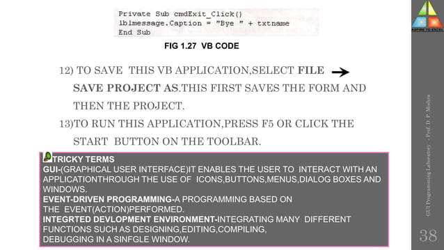 Visual Basic Tutorials | PPT