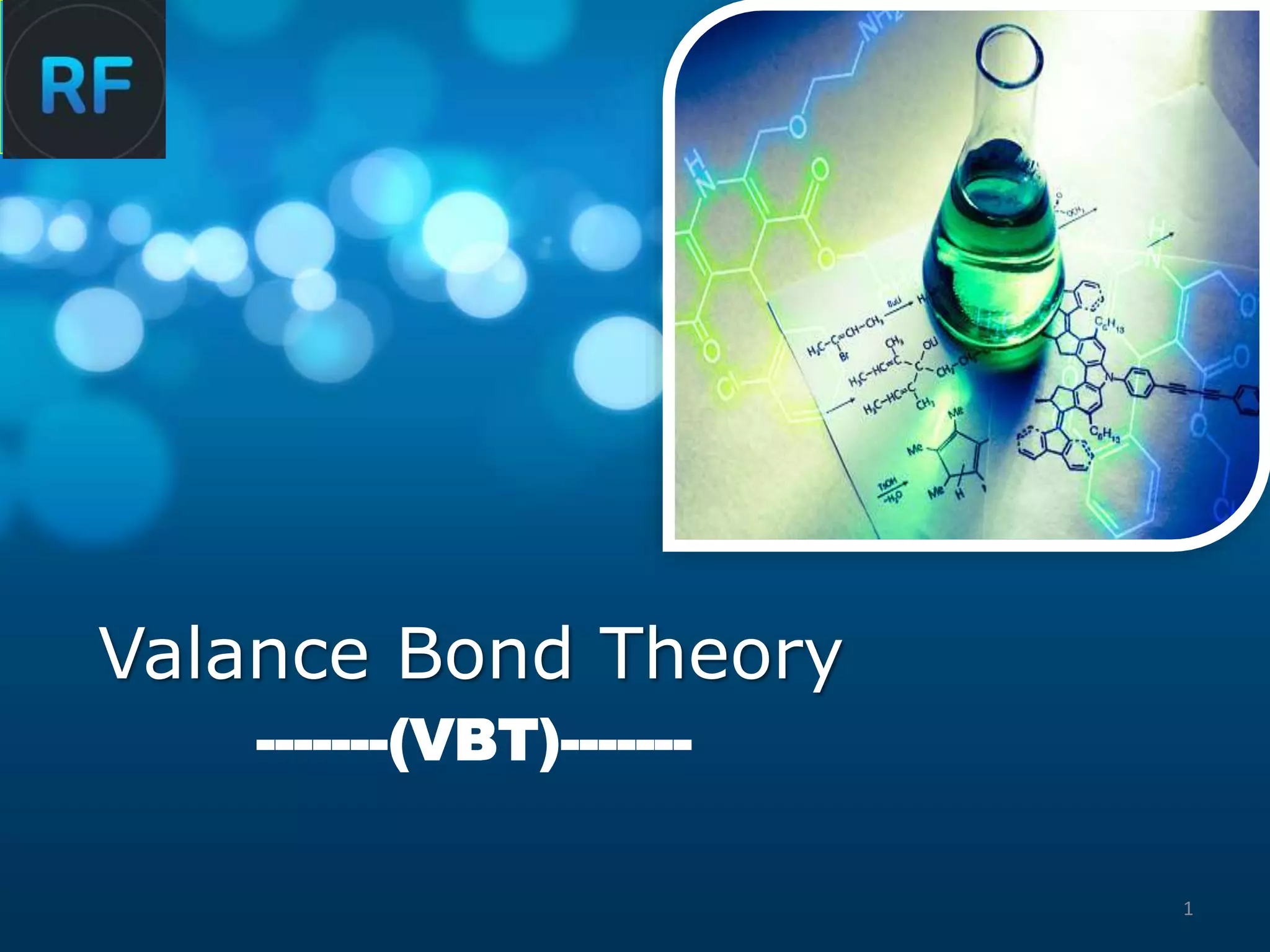 VBT valance bond theory | PPTX