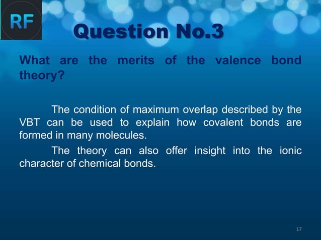 VBT valance bond theory | PPTX