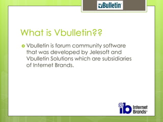 Vbulletin | PPT