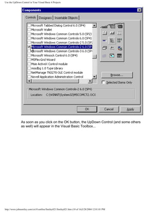 Vb Updownscrollbar | PDF