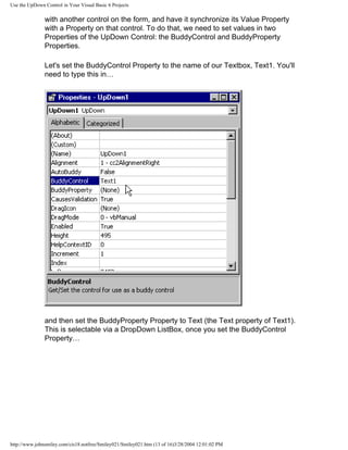Vb Updownscrollbar | PDF