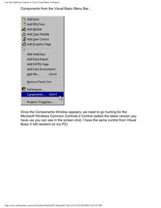 Vb Updownscrollbar | PDF