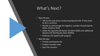 Introduction to speechcraft | PPTX
