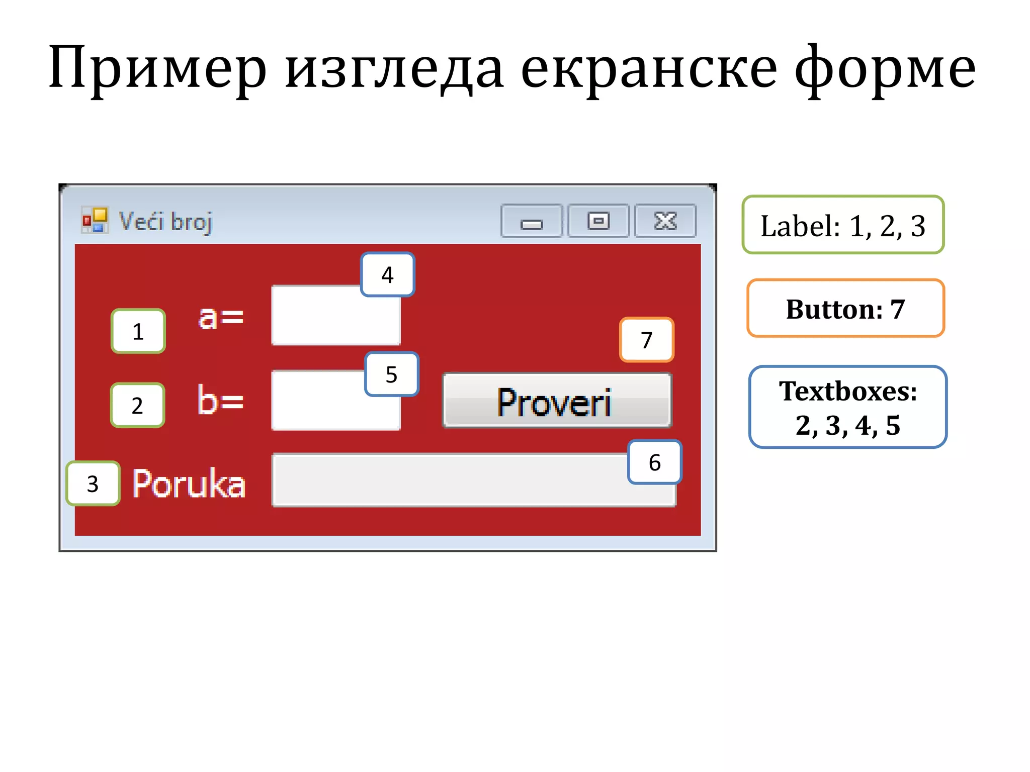 Visual Basic - veći broj | PPTX