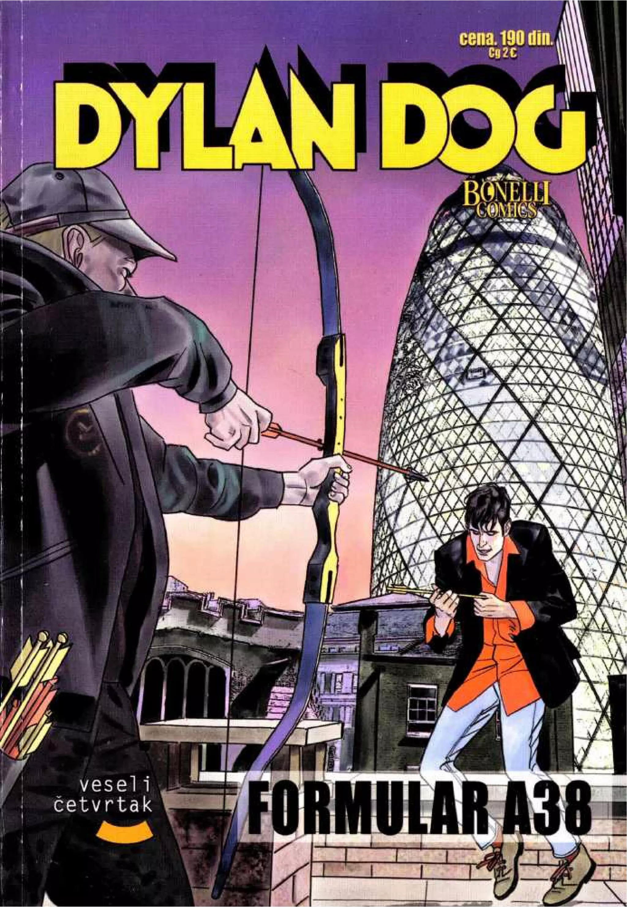 Dylan Dog VČ 059 - Formular a38 | PDF