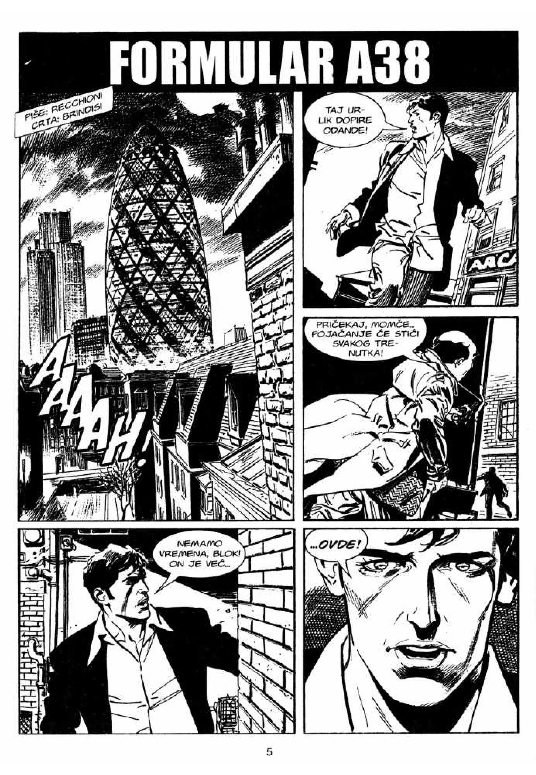 Dylan Dog VČ 059 - Formular a38 | PDF