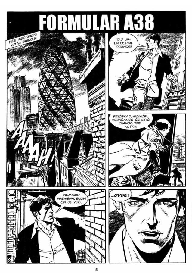Dylan Dog VČ 059 - Formular a38 | PDF