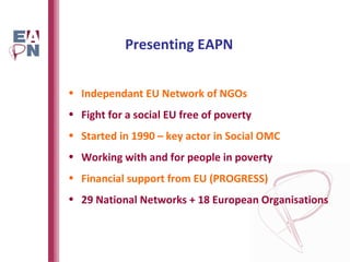 EAPN presentation on Social Inclusion | PPT