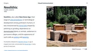 VC- Pre Historic roots of Visual Communication | PPTX