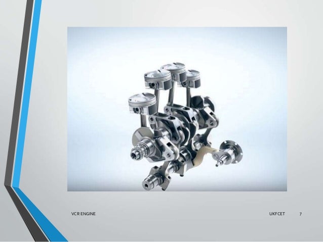 VARIABLE COMPRESSION RATIO ENGINE