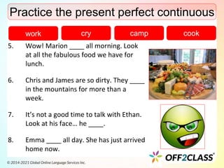 Present Perfect Continuous Tense – Free ESL Lesson Plan | PPTX