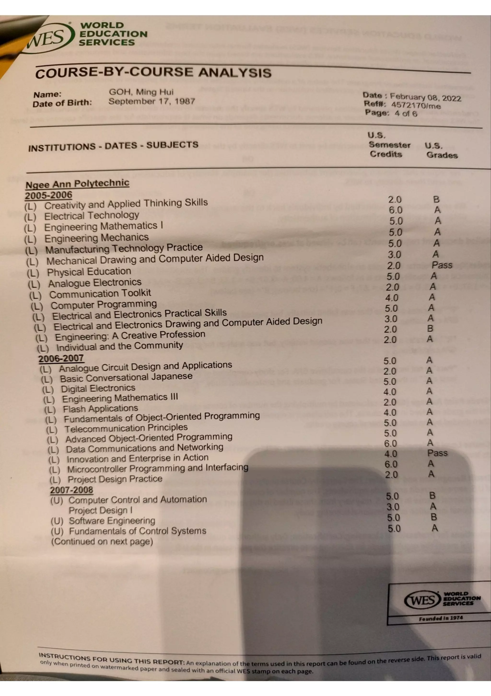 WES Evaluation | PDF