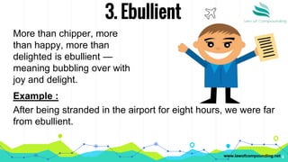 Learn English : Vocabulary Day 5 | PPTX