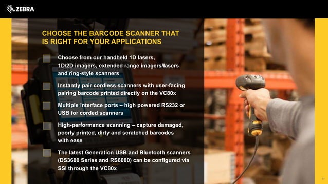 VC80x Customer-Facing Presentation, PPT | PPTX | Operating Systems ...