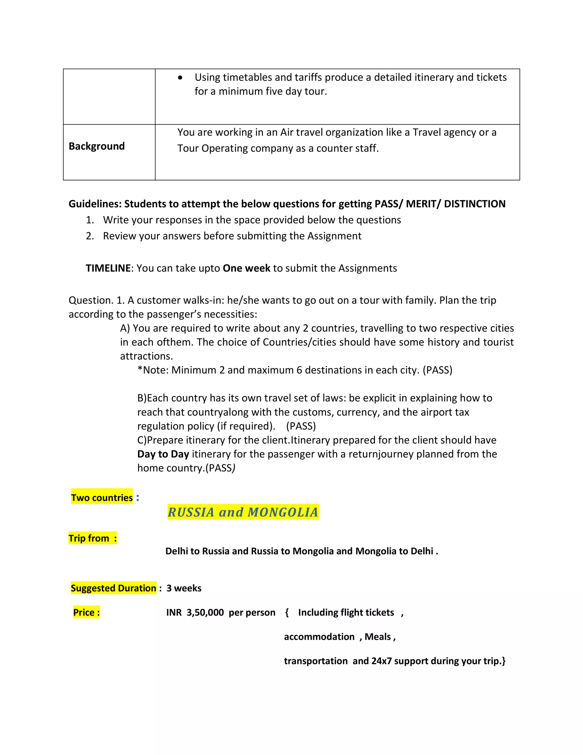 frankfinn travel management assignment | PDF