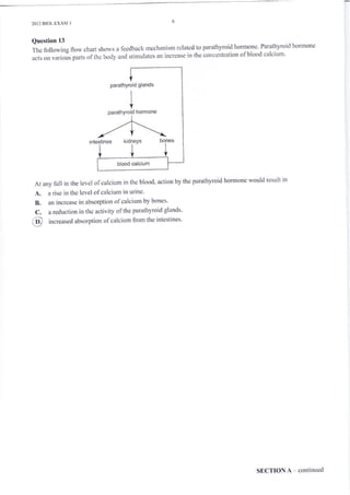 Vcaa U3 2012 MC ANS | PDF