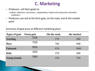 Goat value chains in Yabelo district of Borana zone, Ethiopia: Results ...
