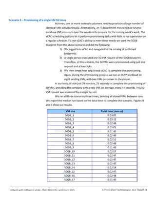 DBaaS with VMware vCAC, EMC XtremIO, and Cisco UCS | PDF