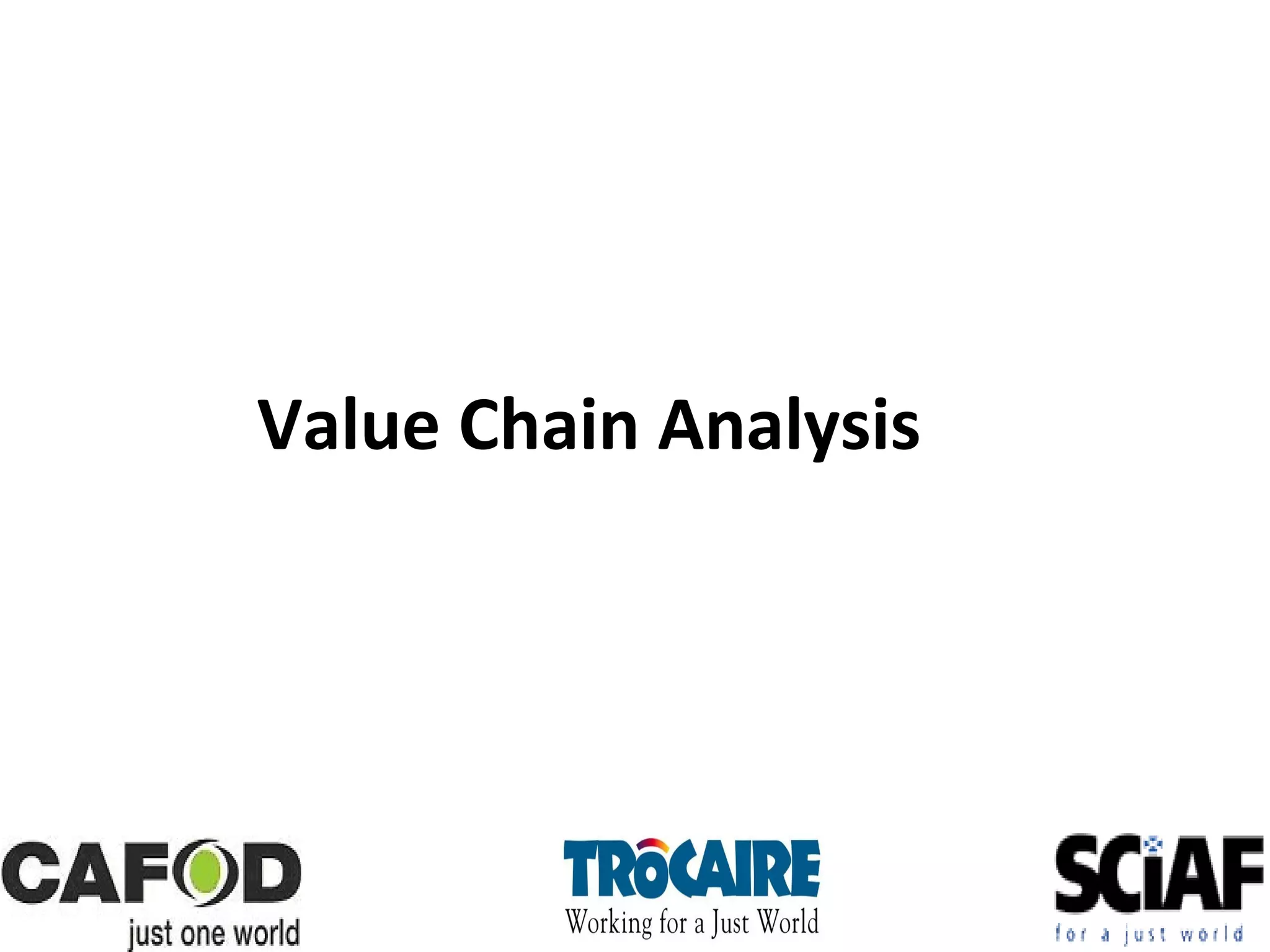 Value Chain Analysis and Development Training | PPT
