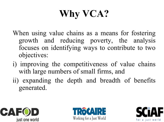 Value Chain Analysis and Development Training | PPT | Agriculture ...