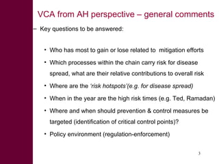 Value chain assessment from an animal health perspective | PPT