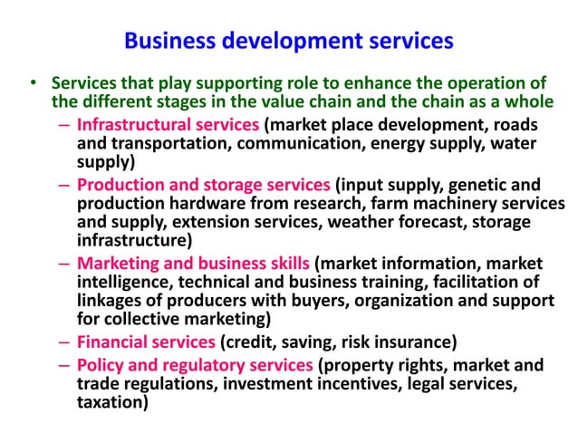 Basic concepts of value chain analysis for sheep and goat value chains ...