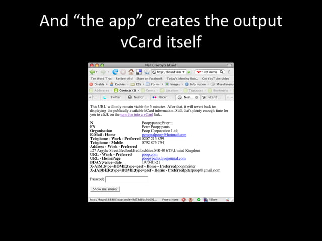 Multi-level vCards | PPT