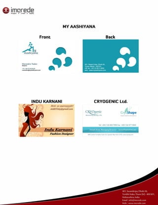 Vcard portfolio | PDF