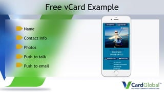 Vcard Presentation | PDF