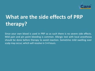 Platelet-Rich Plasma Treatment | PPT