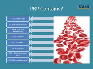Platelet-Rich Plasma Treatment | PPT