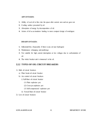 Vaccum Circuit Breaker | DOCX | Computer Networking | Computing