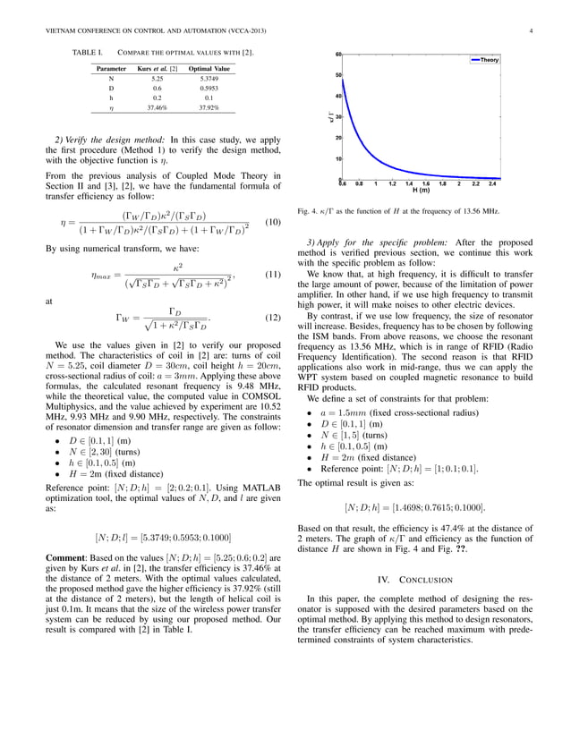 Design of Resonators for Coupled Magnetic Resonance-based Wireless Power Transmission System | PDF