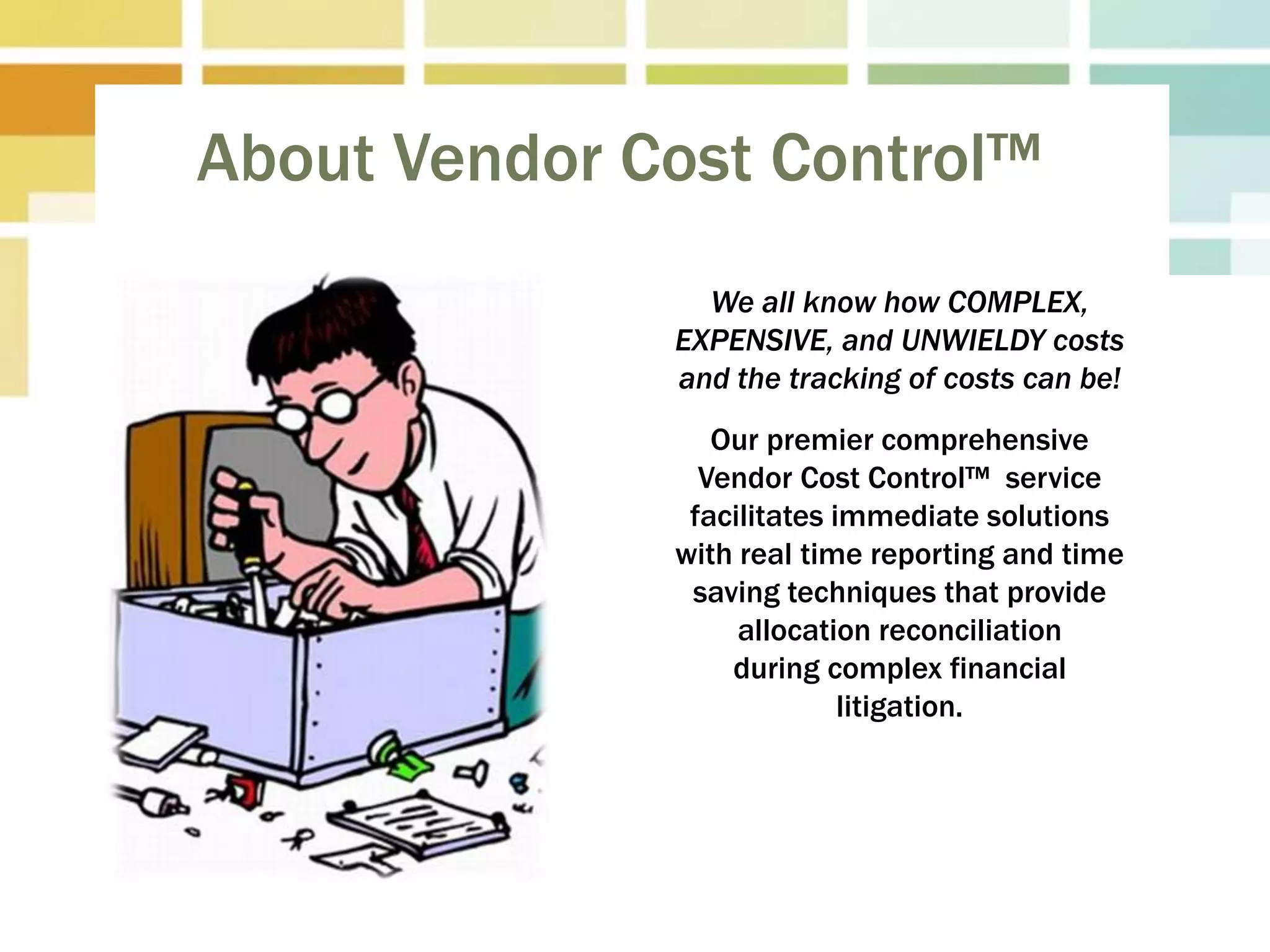 What Is Vendor Cost Control? | PPTX