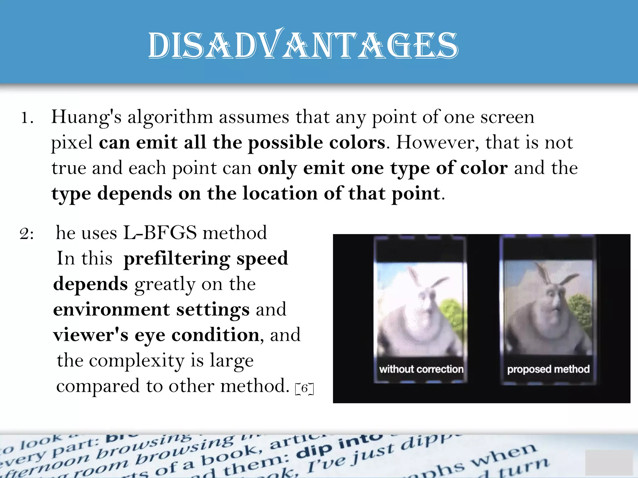vision correcting display | PPT