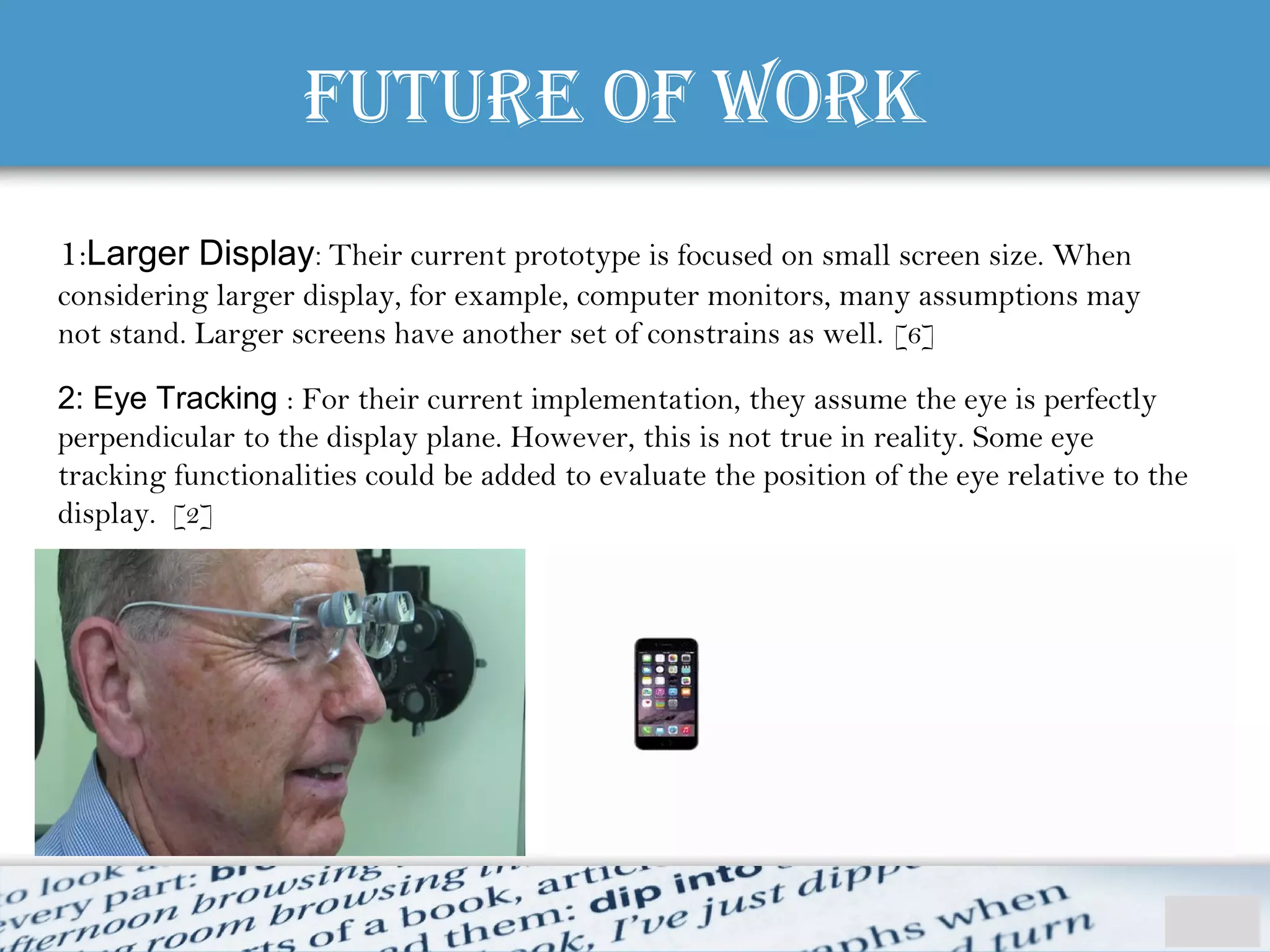 vision correcting display | PPT