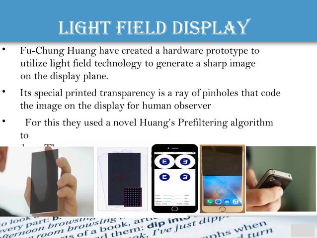 vision correcting display | PPT