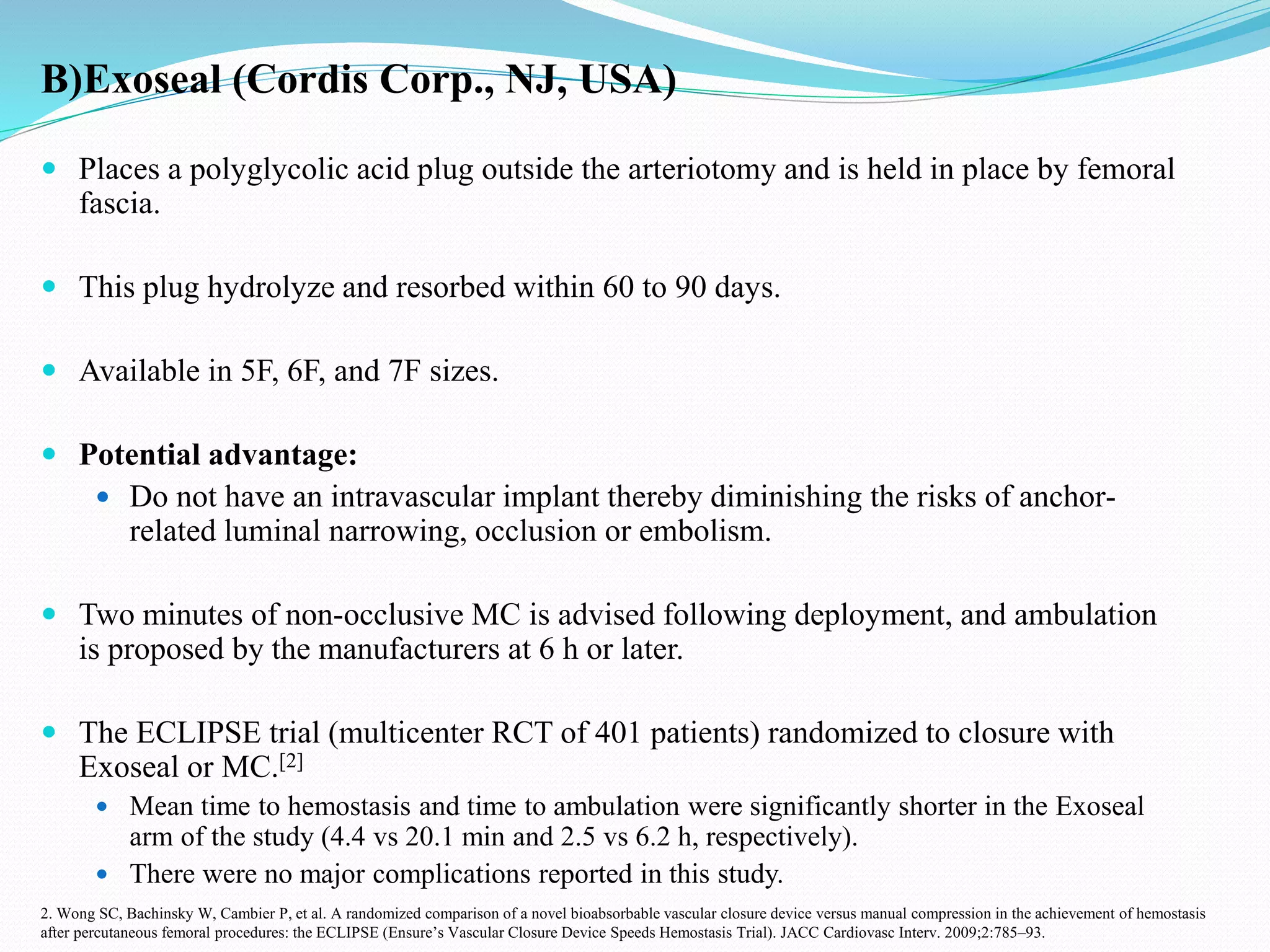 Vascular Closure Devices | PPTX