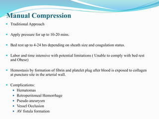 Vascular Closure Devices | PPTX