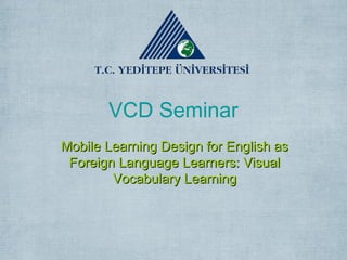 Vcd seminar | PPT
