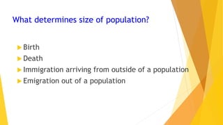 VCE Biology Population Dynamics | PPTX | Environment | Science