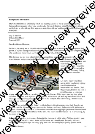 VCE English Exam - Section C Student Revision Booklet | PDF